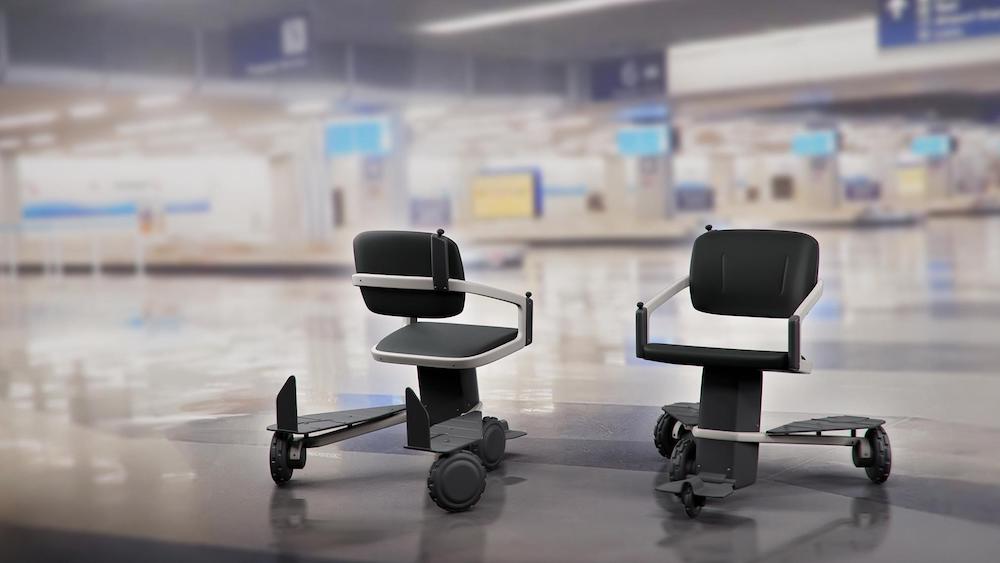 The Swiss self-driving wheelchair for airports